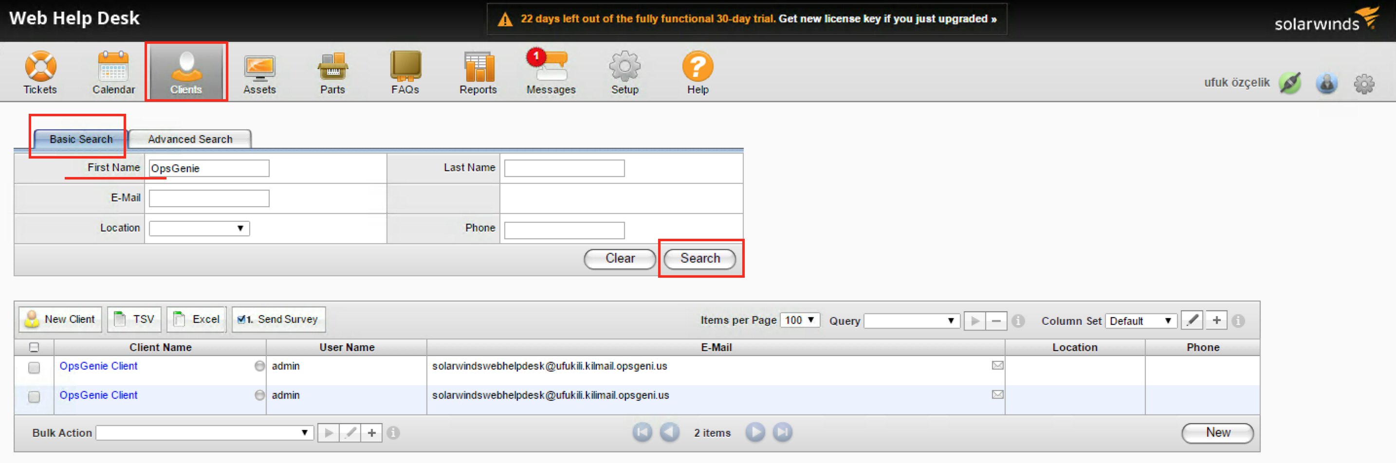 Integrate Opsgenie with Solarwinds Web Help Desk | Opsgenie | Atlassian ...