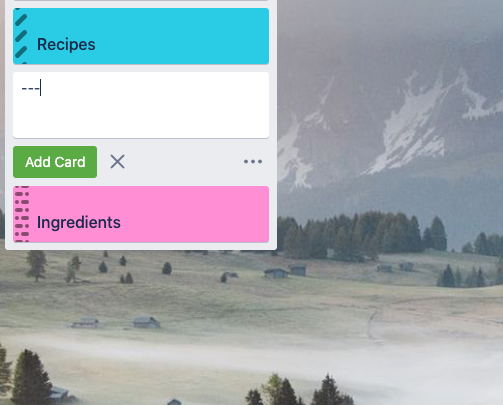 Card types | Trello | Atlassian Support