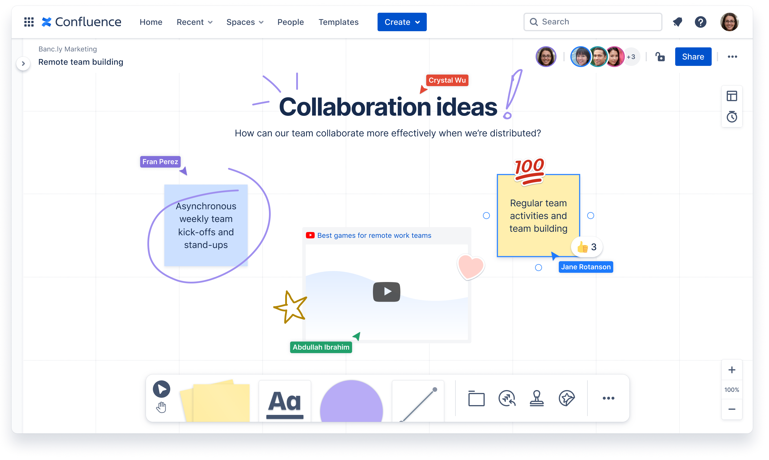 Create and edit whiteboards | Confluence Cloud | Atlassian Support Create and edit whiteboards | Confluence Cloud | Atlassian Support