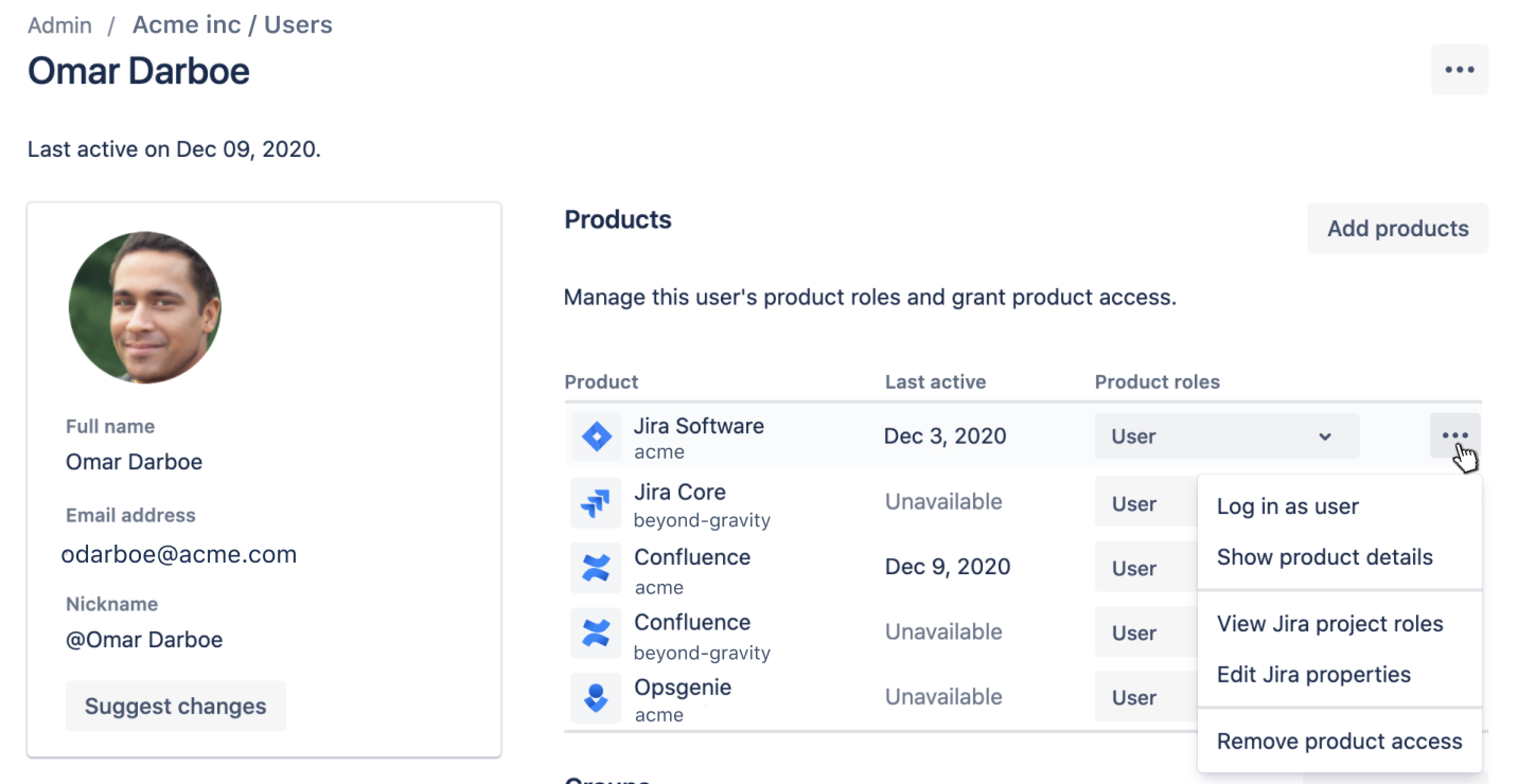 Log in as another user | Atlassian Support