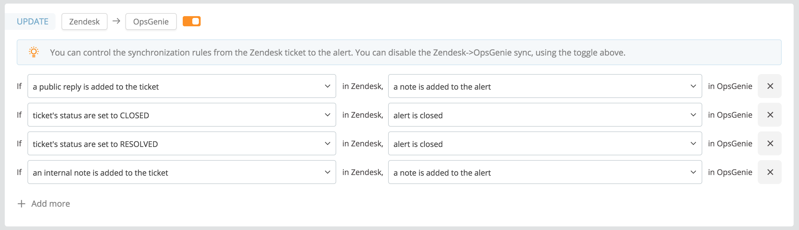 Integrate Opsgenie with Zendesk | Opsgenie | Atlassian Support