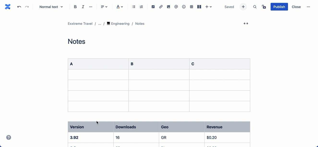 Format your page | Confluence Cloud | Atlassian Support