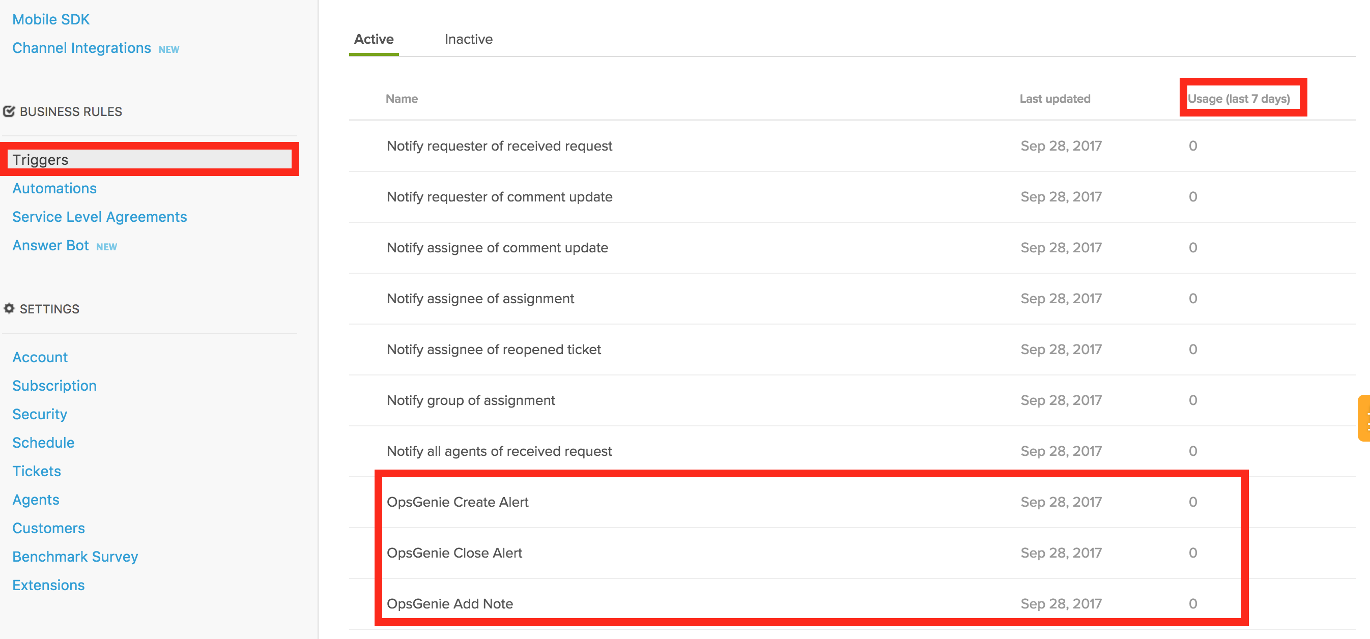 Integrate Opsgenie with Zendesk | Opsgenie | Atlassian Support