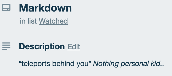 How to format your text in Trello | Trello | Atlassian Support