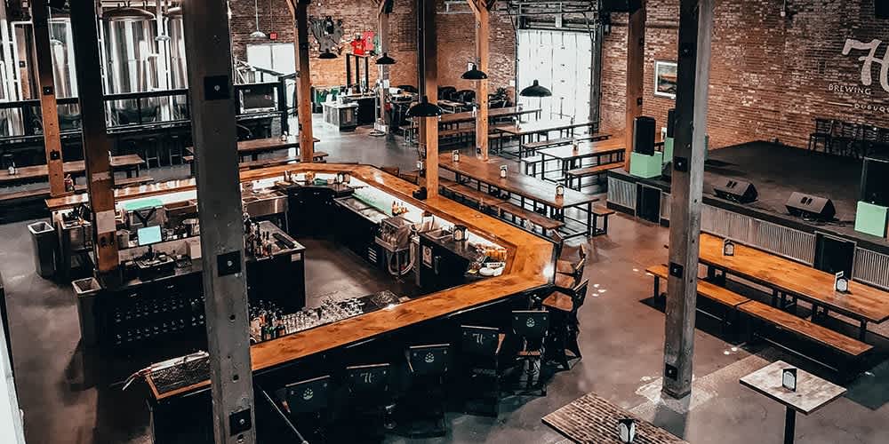 Brewpub Restaurant in Dubuque, Iowa | 7 Hills Brewing