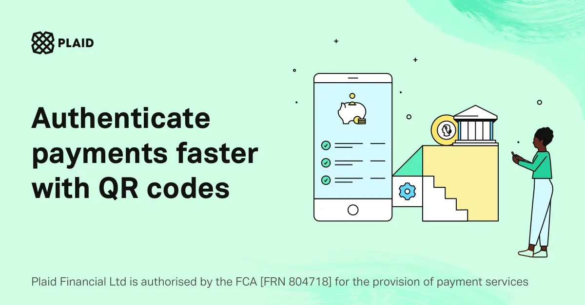 Authenticate payments faster with QR codes | Plaid