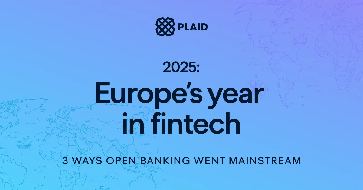 2025: Open banking in the mainstream in Europe | Plaid