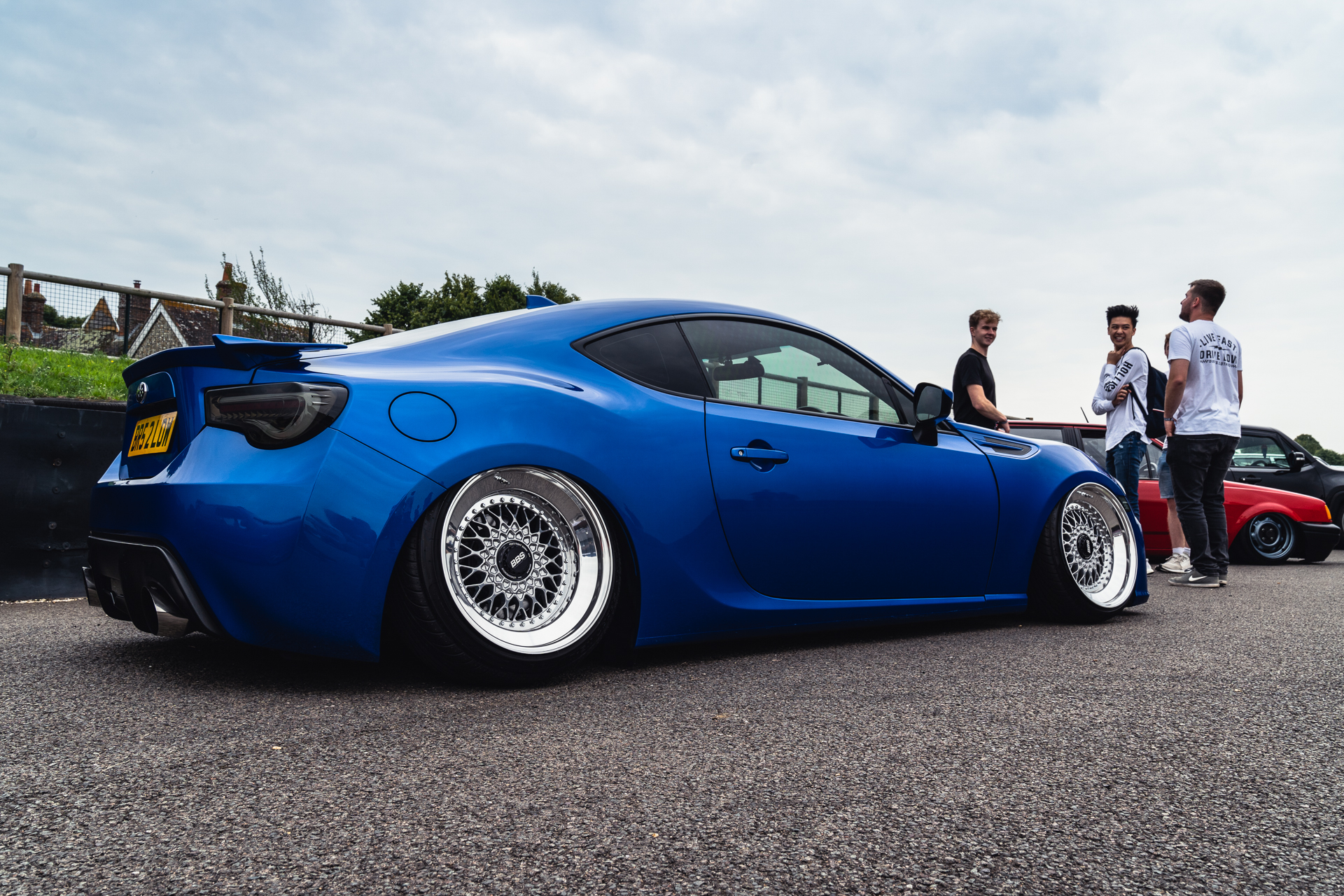 Stanced Subaru Brz