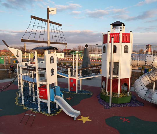 Explore the Amazing Ocean Themed Playground in Romania | Lappset Group ...