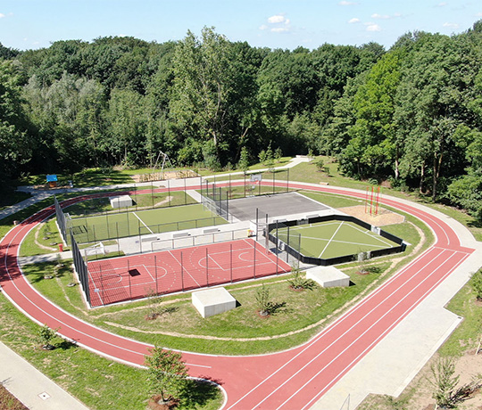 Discover the Interactive Playground: Revierpark Vonderort | Lappset ...