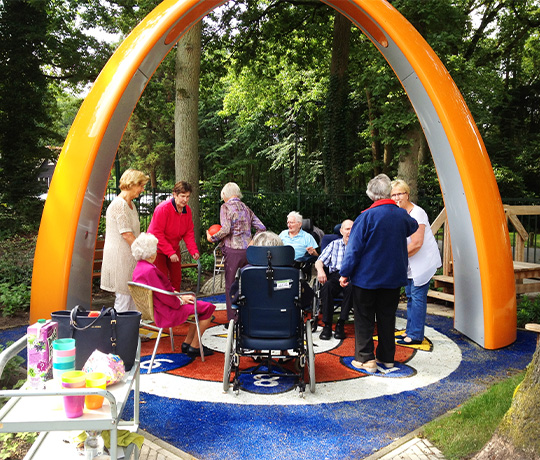 Sona is highly popular at Senior home Hilverzorg | Lappset | Lappset ...