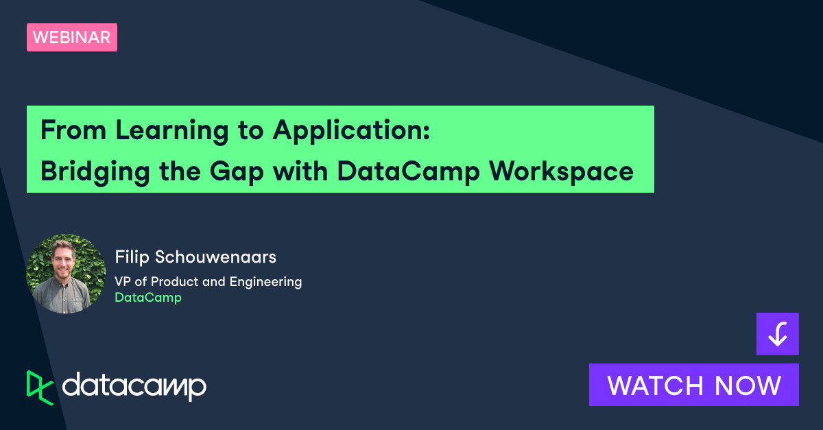 Learning to Application: Bridging the Gap with DataCamp Workspace | DataCamp