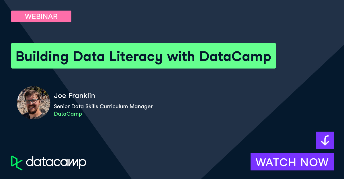 Building Data Literacy with DataCamp | DataCamp
