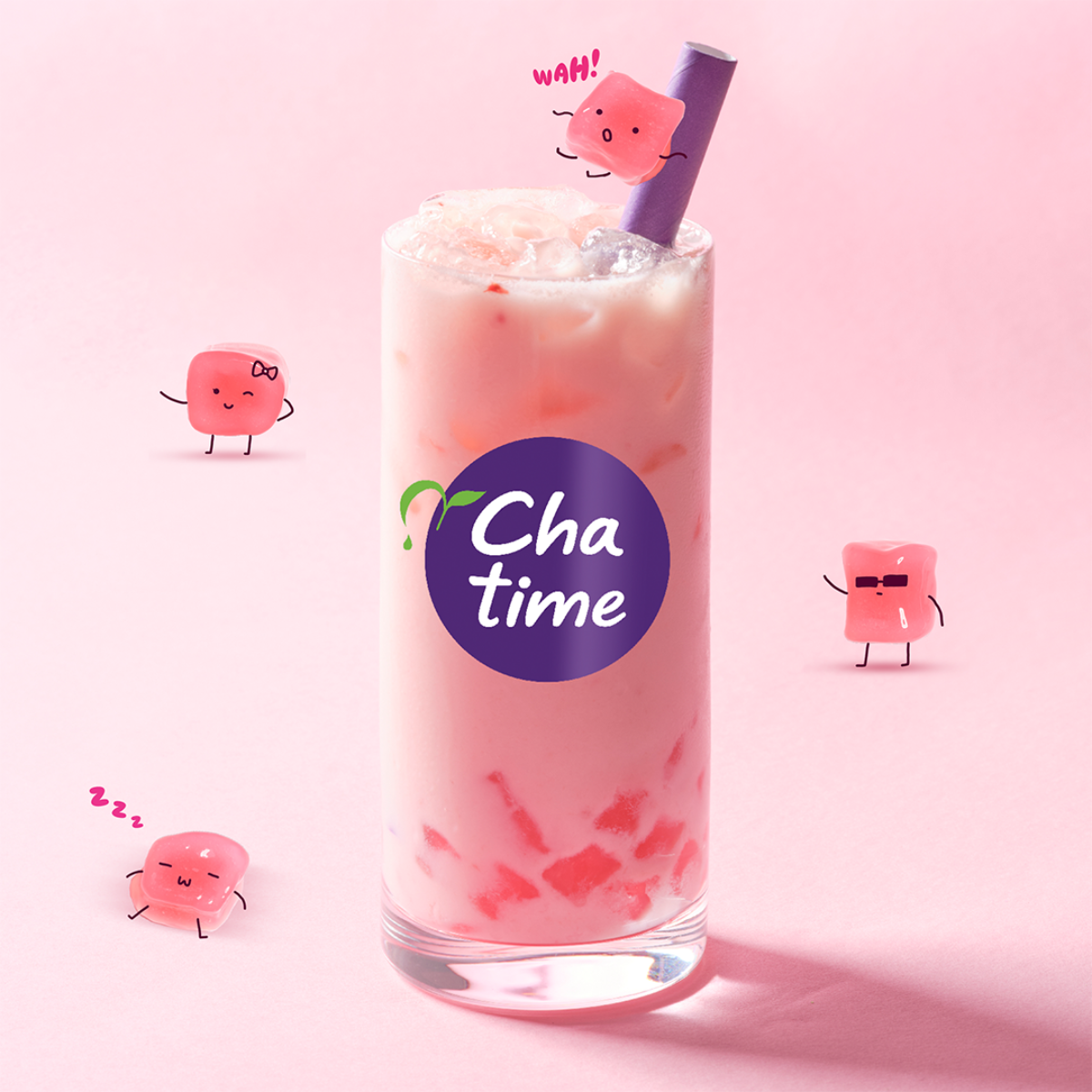 Chatime: Introducing the newest mix-in: chewy cubes