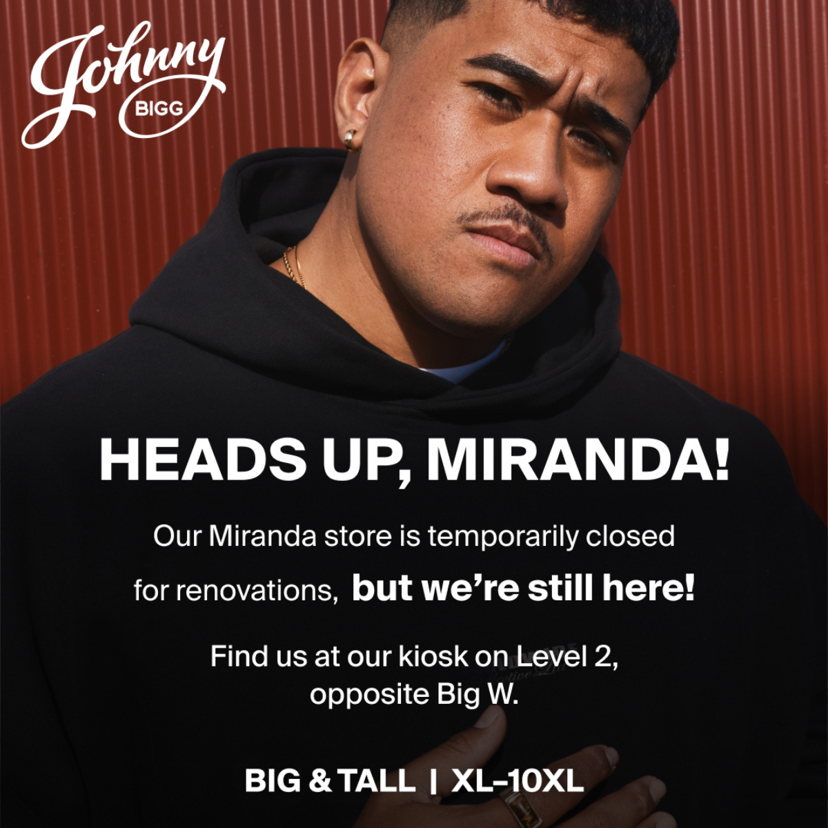 Johnny Bigg: For The Big & Tall Guy: Miranda store