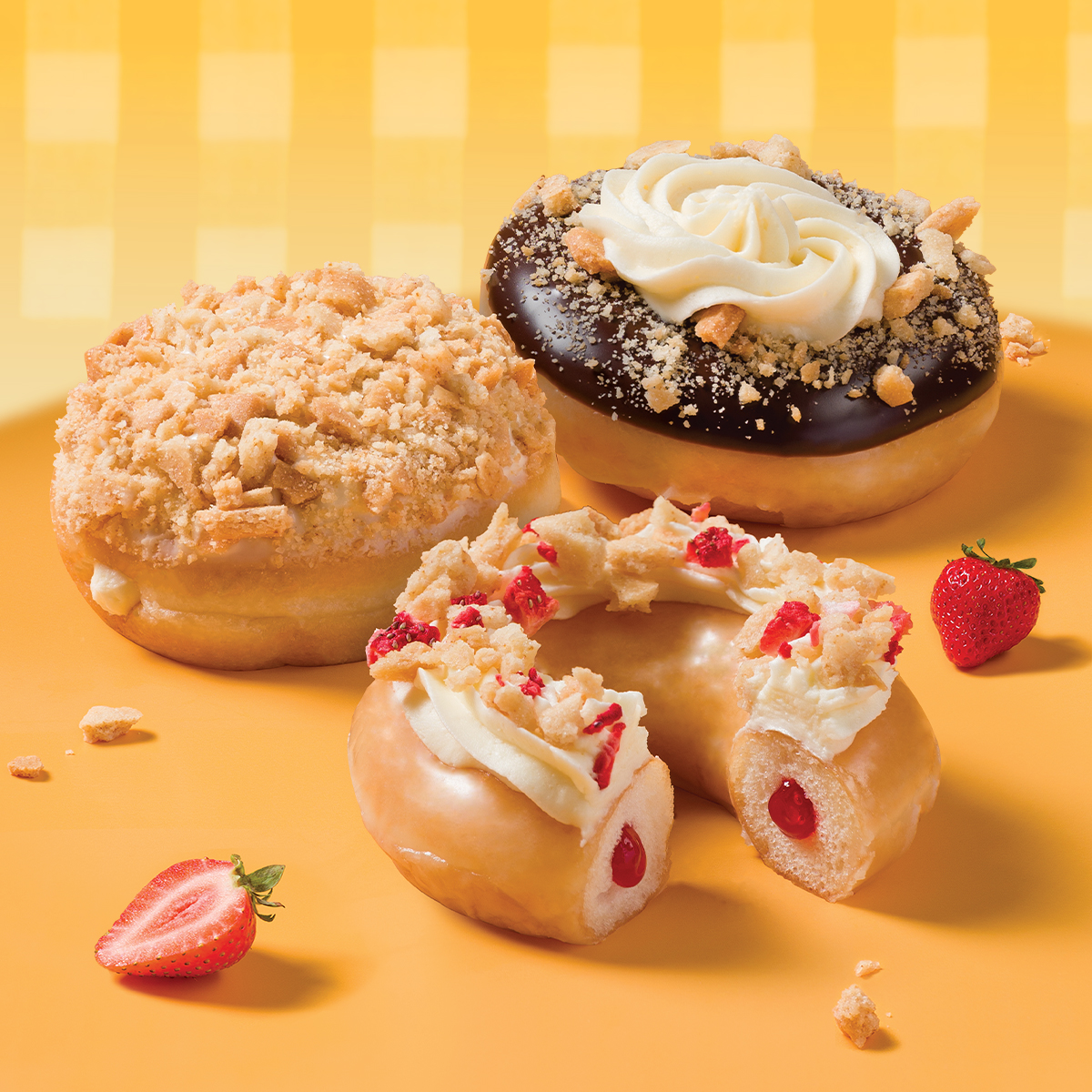 Krispy Kreme Doughnuts: New product cheesecake at Westfield Miranda
