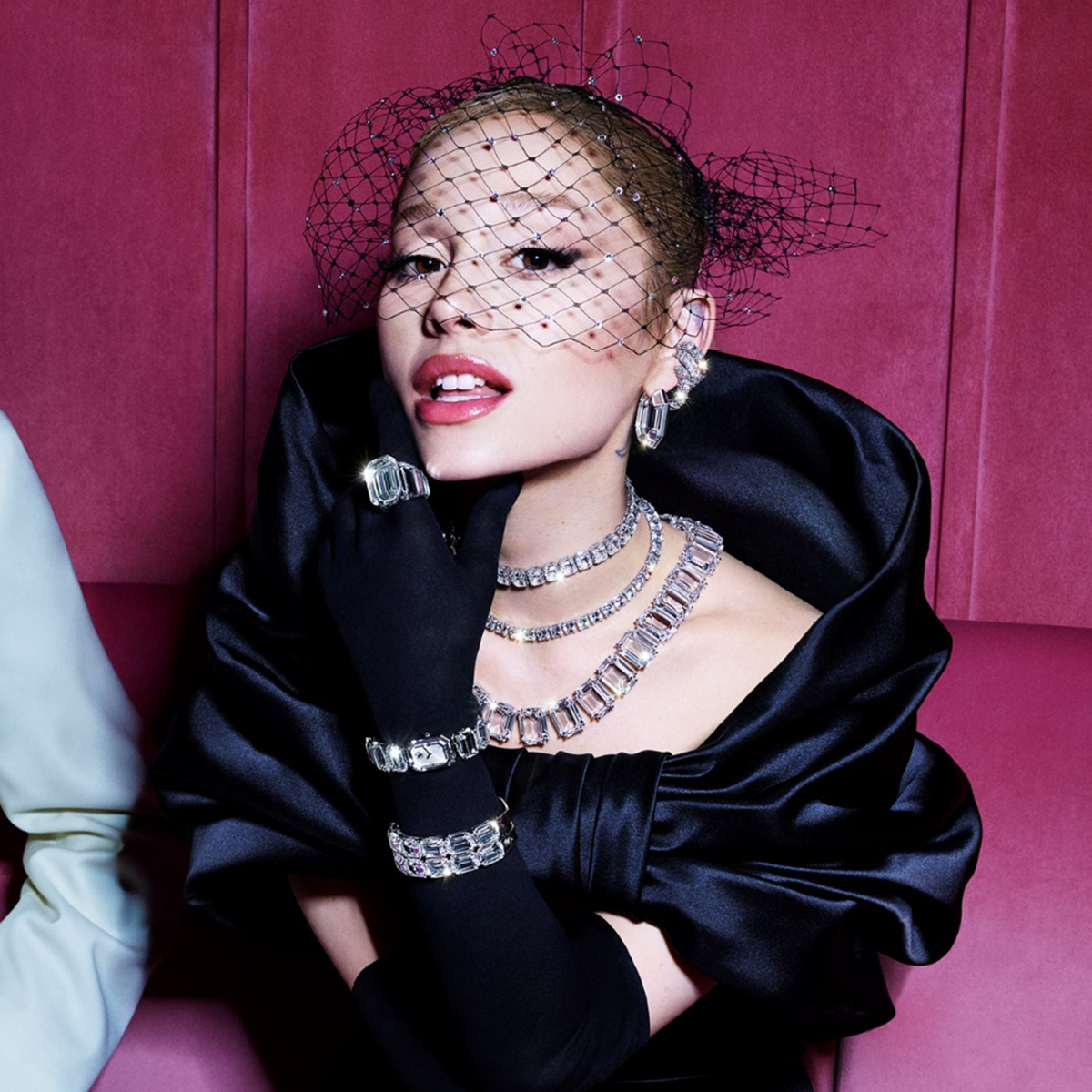 Swarovski: Ariana Grande in Swarovski Millenia at Westfield Riccarton