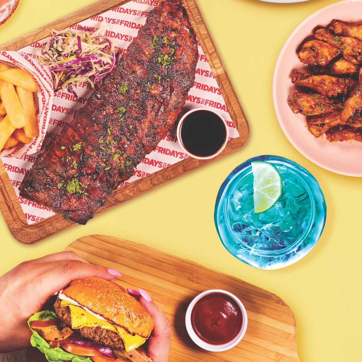 TGI Fridays: Celebrate weekly wins with us