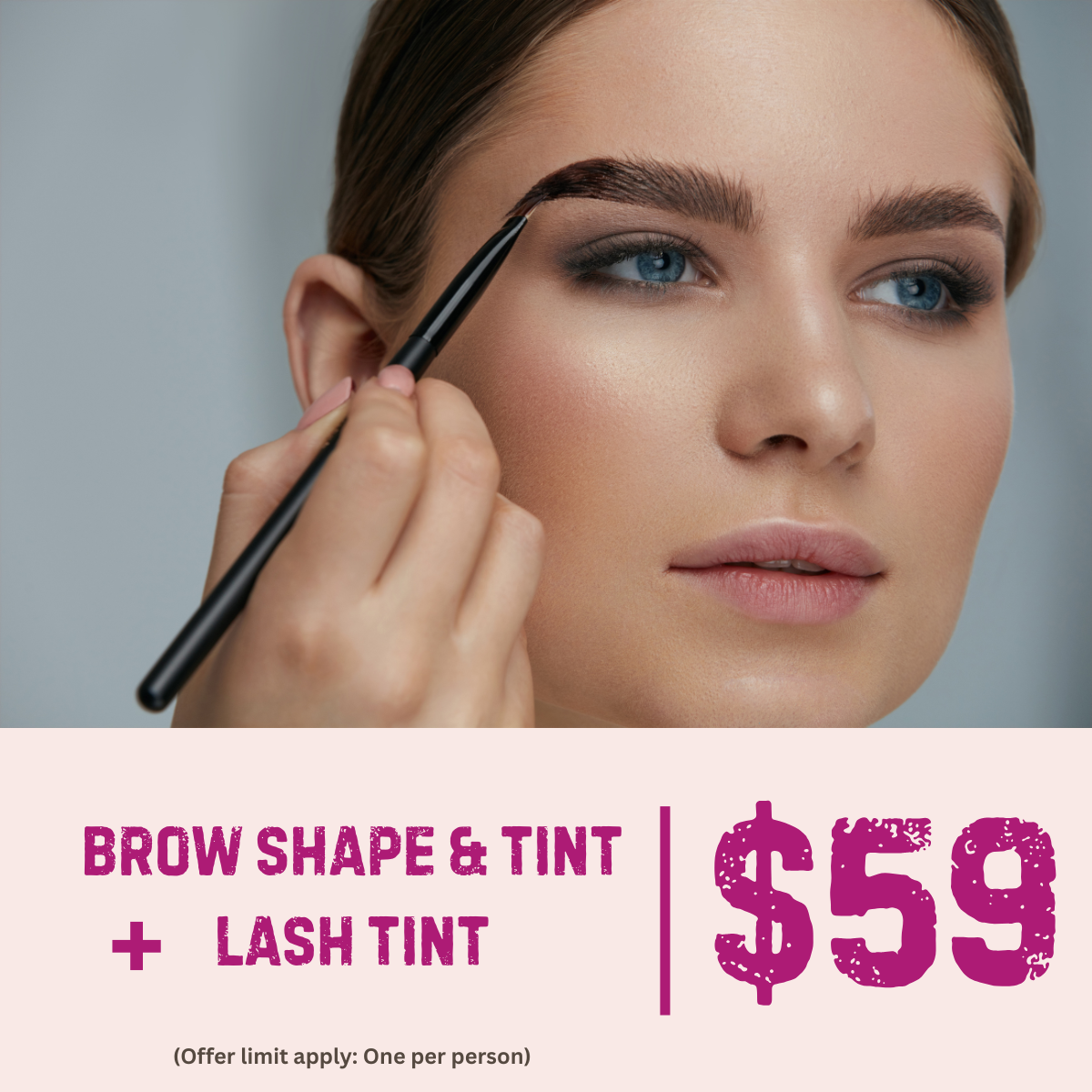 City Peach Skin & Beauty: Brow & lash glow up