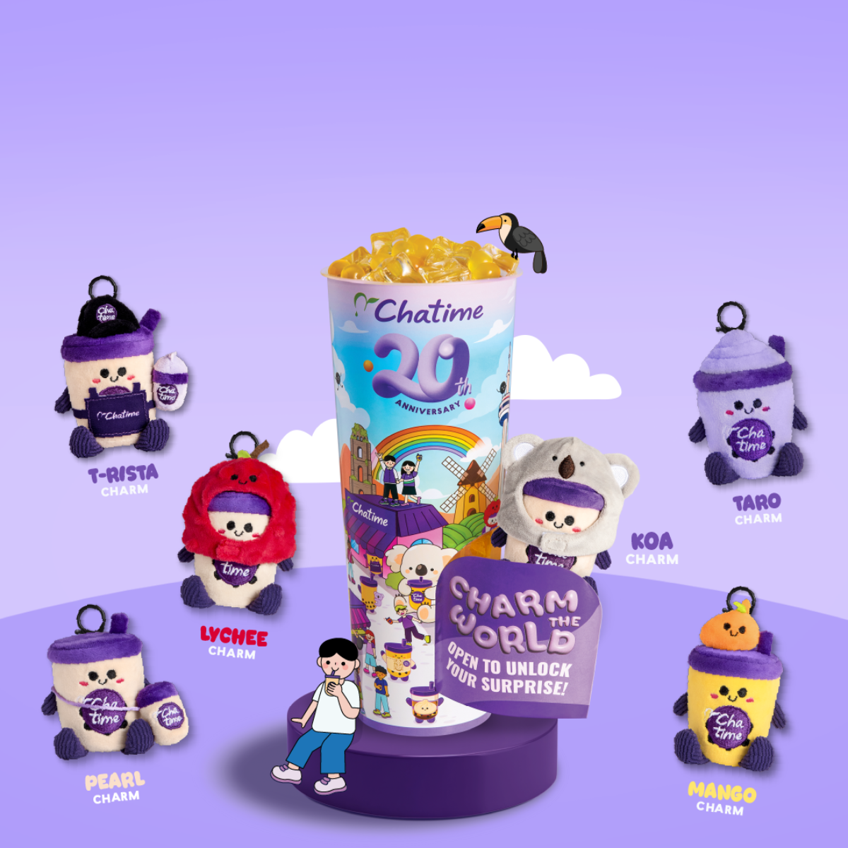 Chatime: Charm the world celebrating 20 years