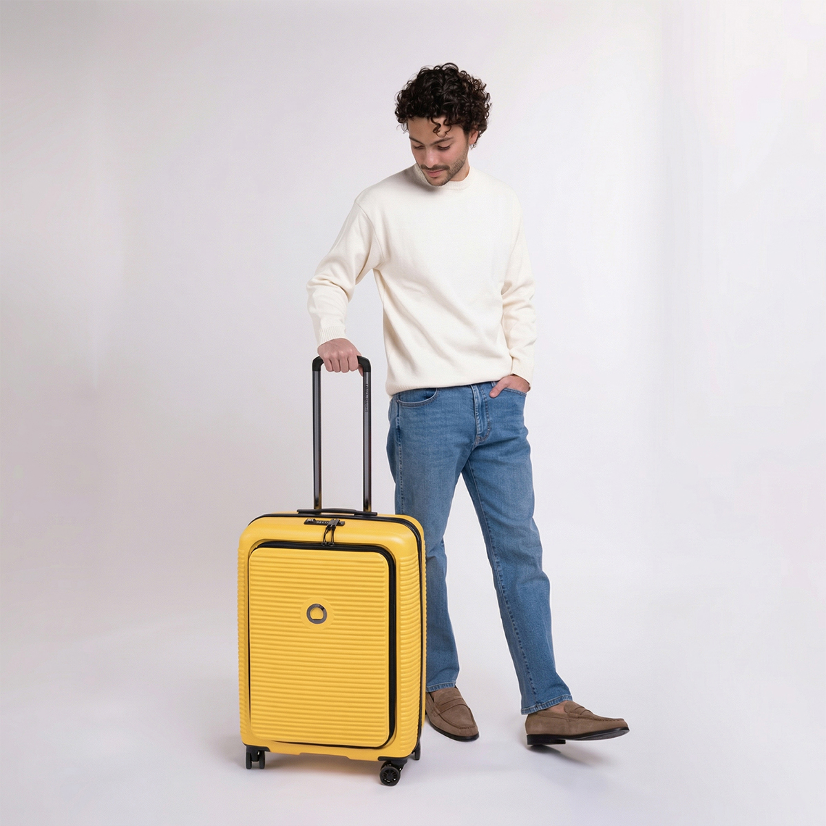PERA: Save 70% on Delsey front open suitcase