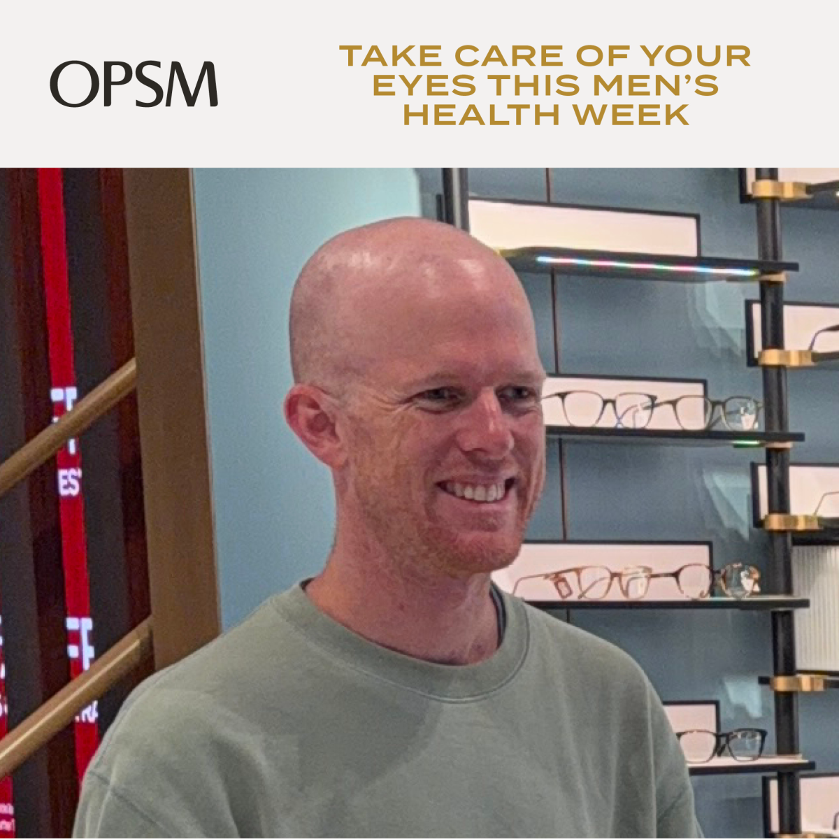 OPSM: Take Care of your eyes this Men's Health… at Westfield Fountain Gate