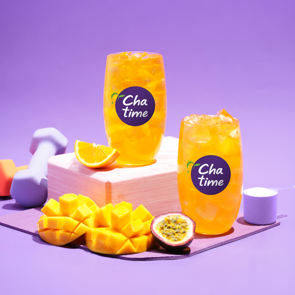 Chatime: Chatime x Muscle Nation pro-tea-n water