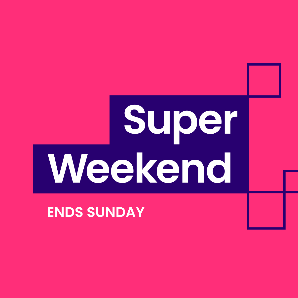 Myer: Super Weekend at Westfield Parramatta