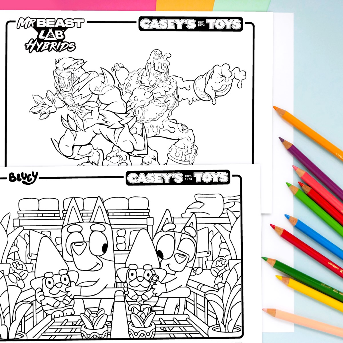 Casey’s Toys: Colouring competition
