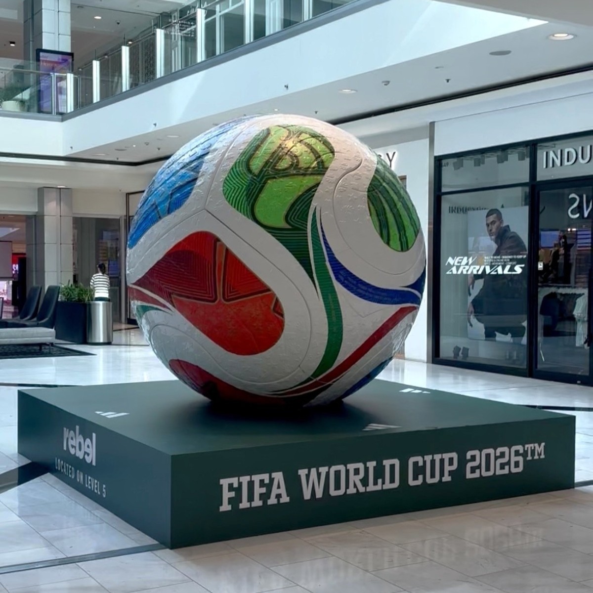 rebel: adidas x FIFA World Cup 2026 giant ball