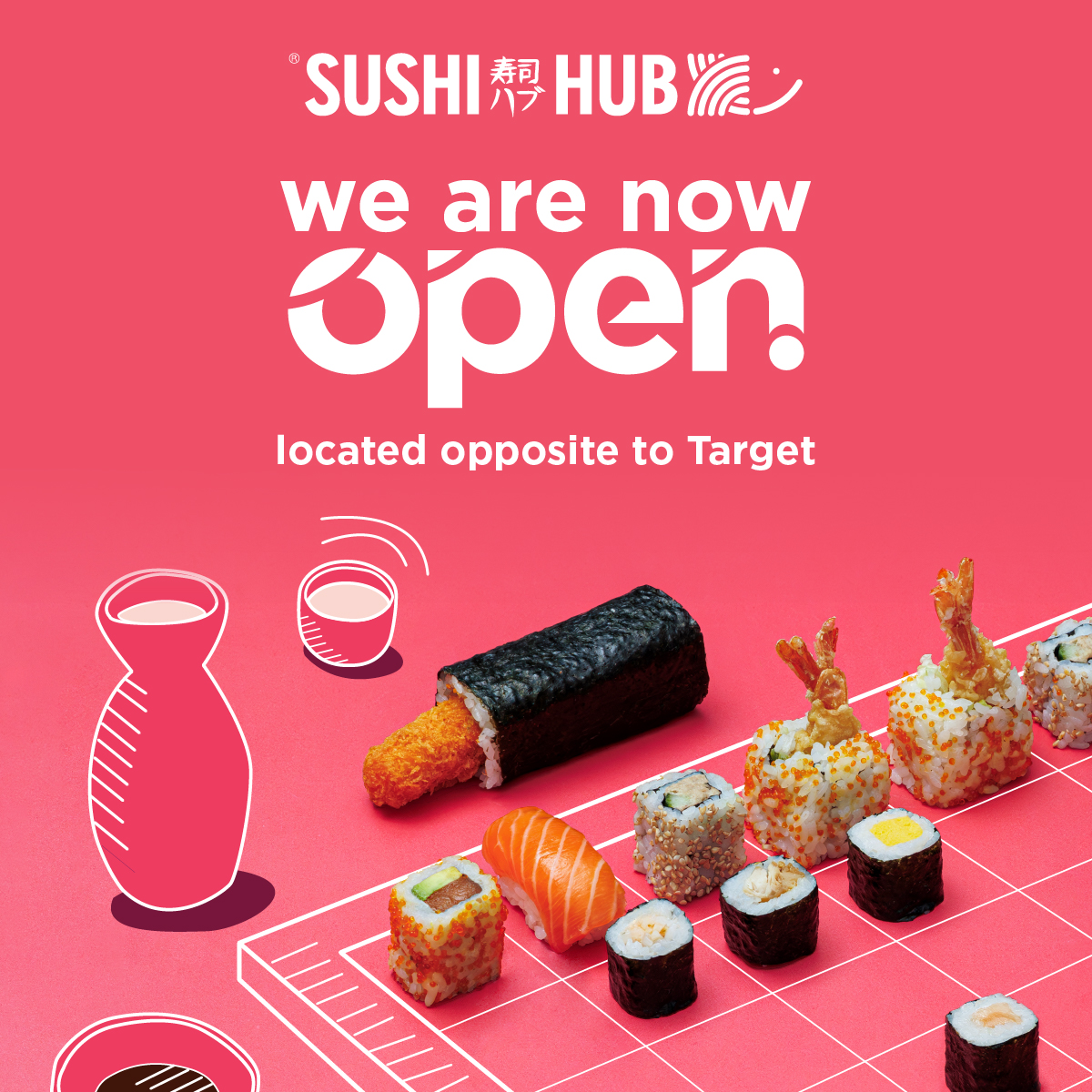 Sushi Hub: Grand opening Sushi Hub Carindale 2