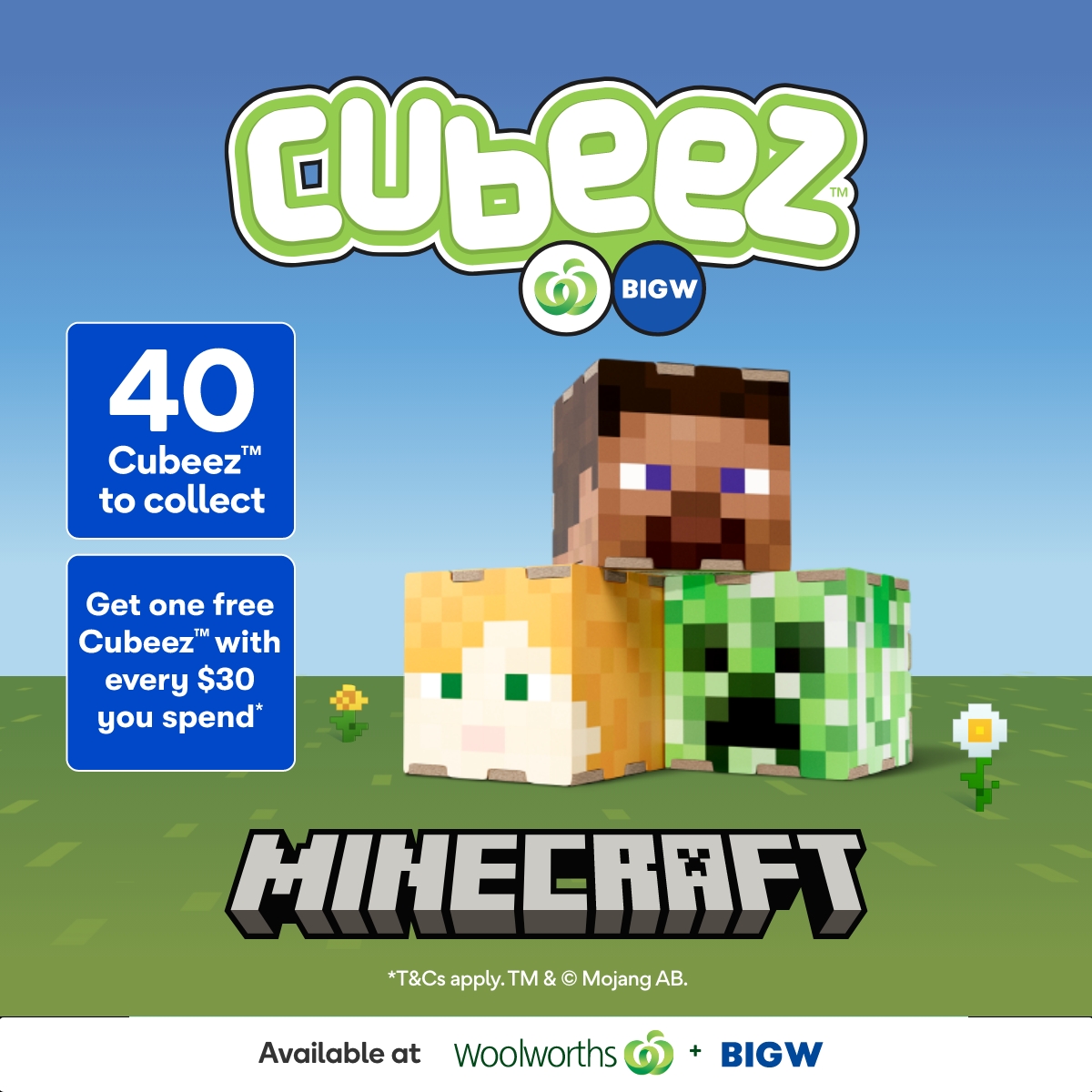 BIG W: Cubeez are now at BIG W and Woolworths! at Westfield Hurstville